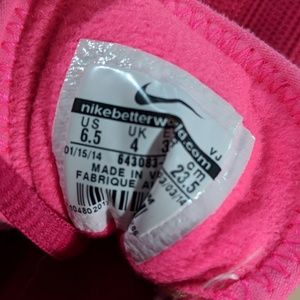 Nike | Shoes | Nike Pink Trainers Sz 65 | Poshmark